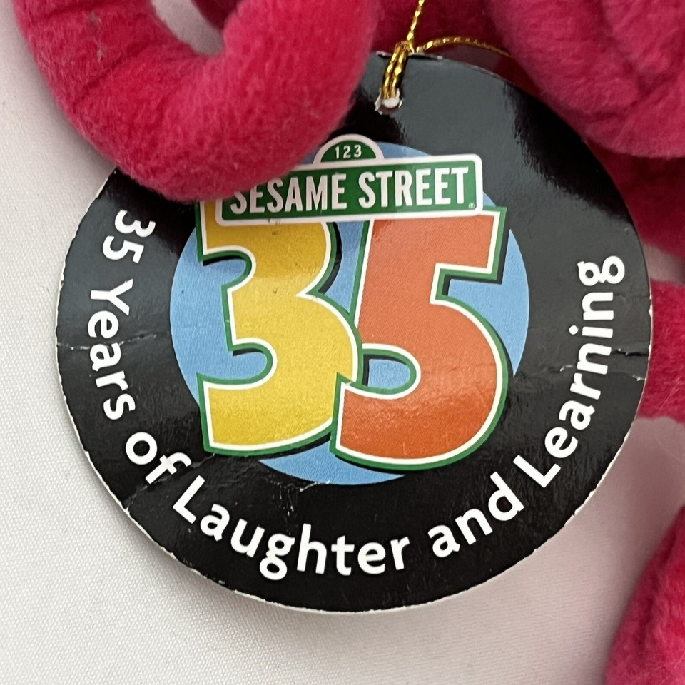2004 Gund Sesame Street Yup Yup Yip Yip Martian Small Pink Plush Tags ...