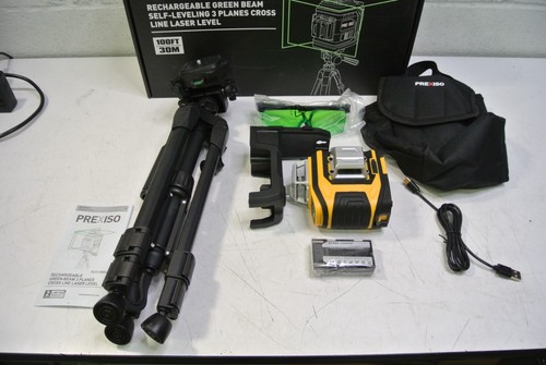 Prexiso PLC3-360GB Yellow Black Green Beam Self Leveling Line Laser ...