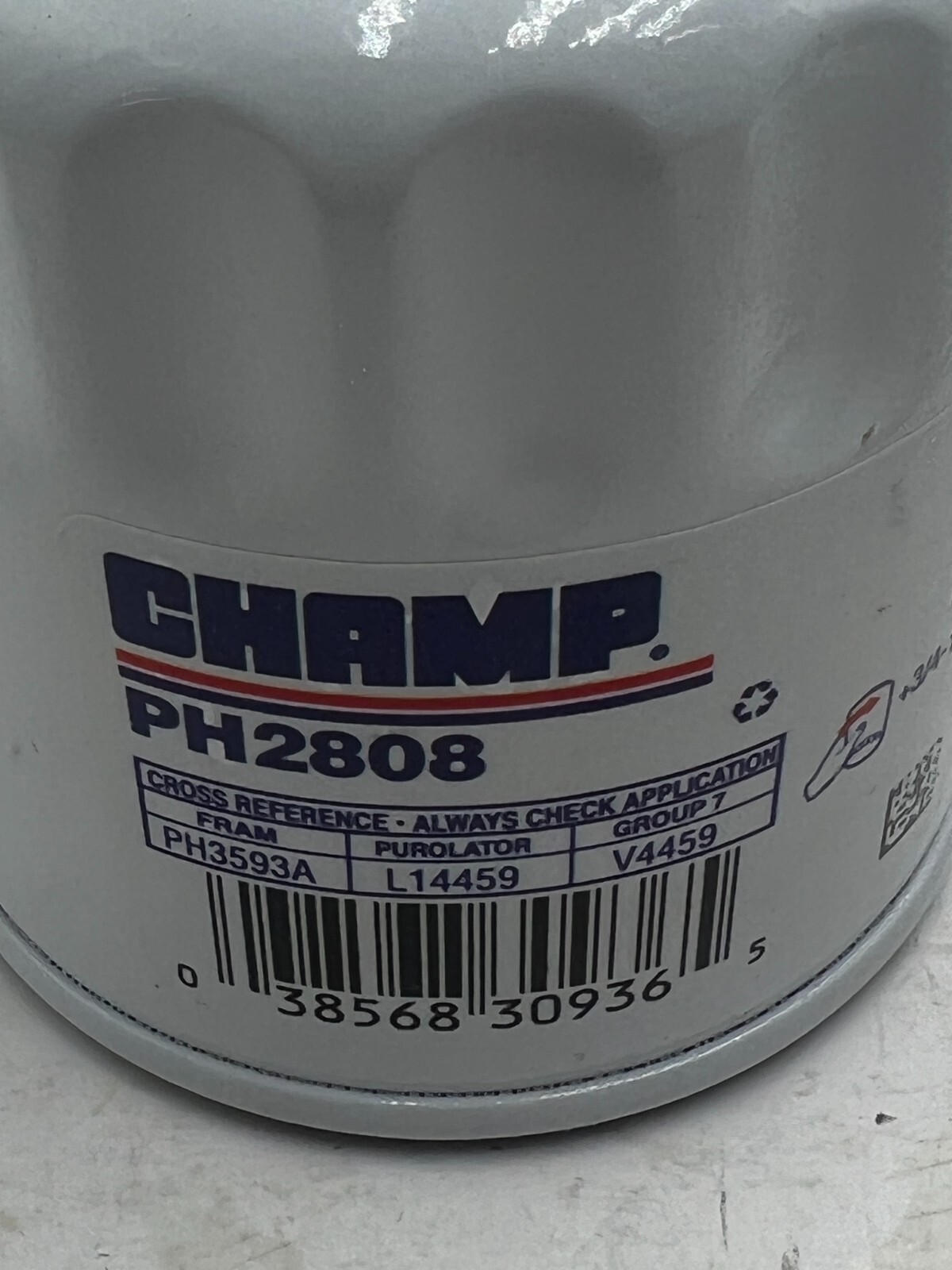(QTY 7) GENUINE OEM Champ/Champion Engine Oil Filter PH2808 | eBay
