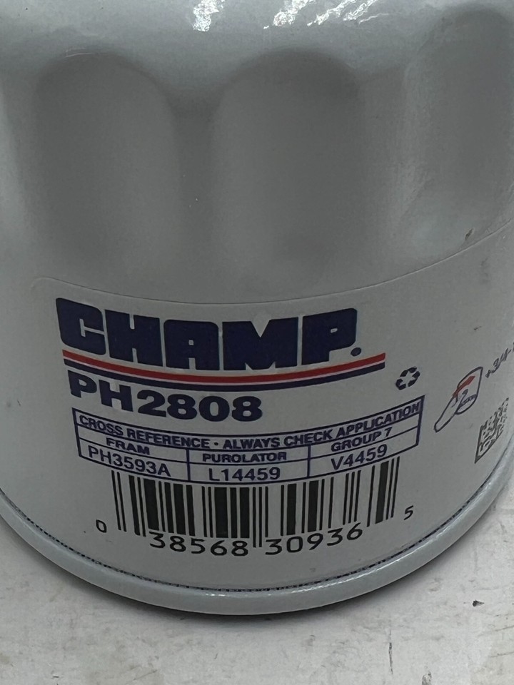 (QTY 7) GENUINE OEM Champ/Champion Engine Oil Filter PH2808 | eBay