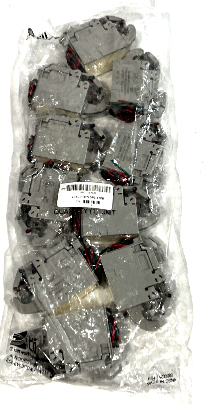 DSL Pots Splitter 95S-1-12 Module for VDSL2/ADSL2+ (Box of 40) | eBay