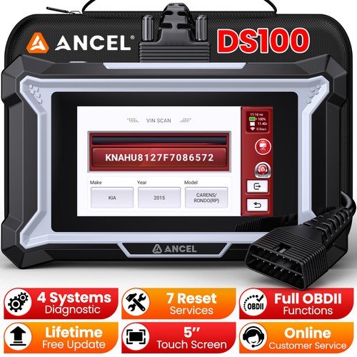 2025 ANCEL DS100 Car OBD2 Scanner Diagnostic Tool ABS SRS Engine DPF ...