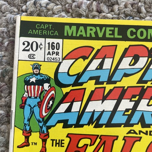 Captain America #160 FN/VF 1st Appearance Solarr! Marvel 1973 | eBay