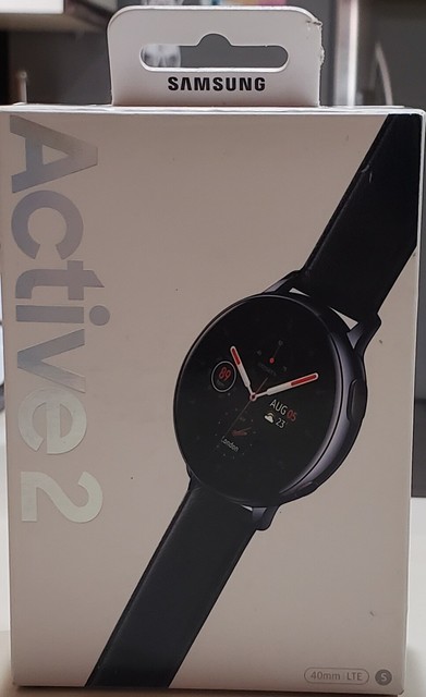 Samsung Galaxy Watch Active 2 SM-R835 40mm Stainless Steel Case with ...