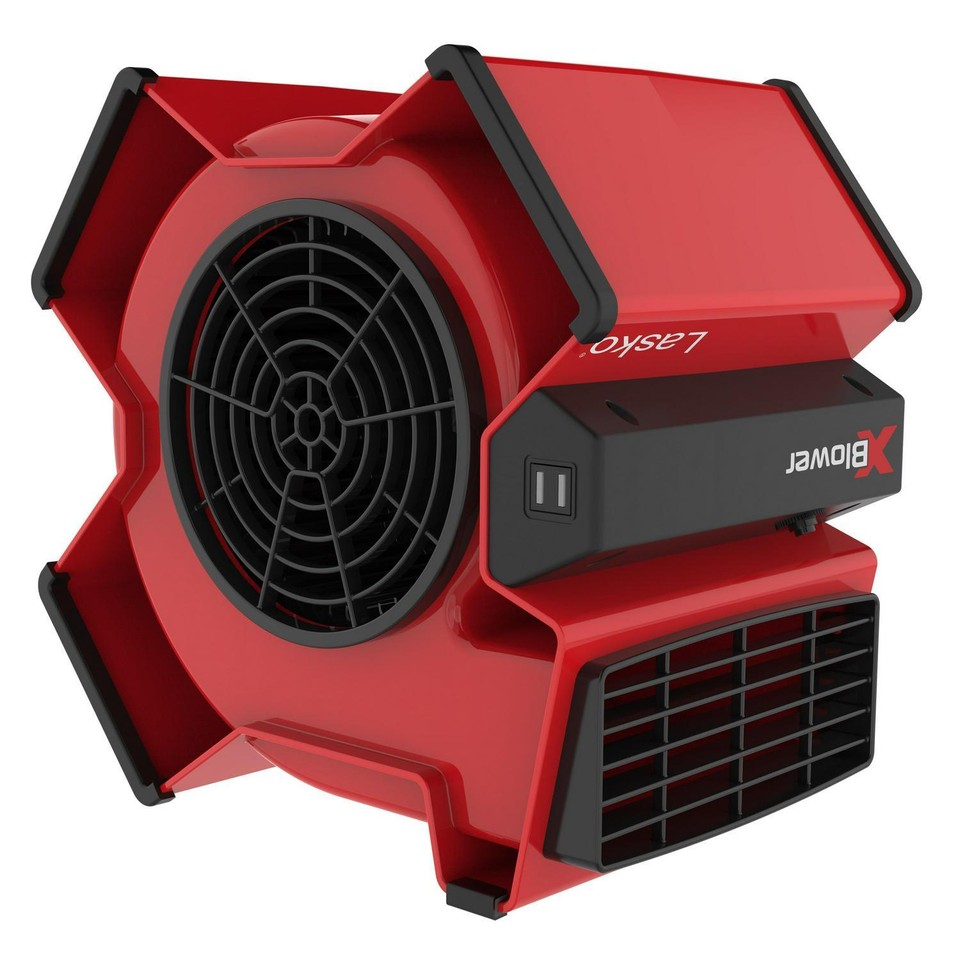 Lasko X-Blower 6 Position High Velocity Max Pivoting Utility Blower Fan ...