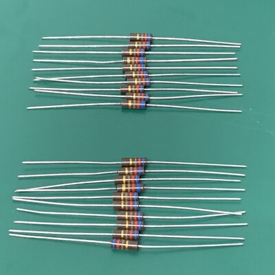 ALLEN BRADLEY RC20GF621J RESISTOR ,CARBON COMP,1/2 WATT,620 OHM,5% (LOT ...