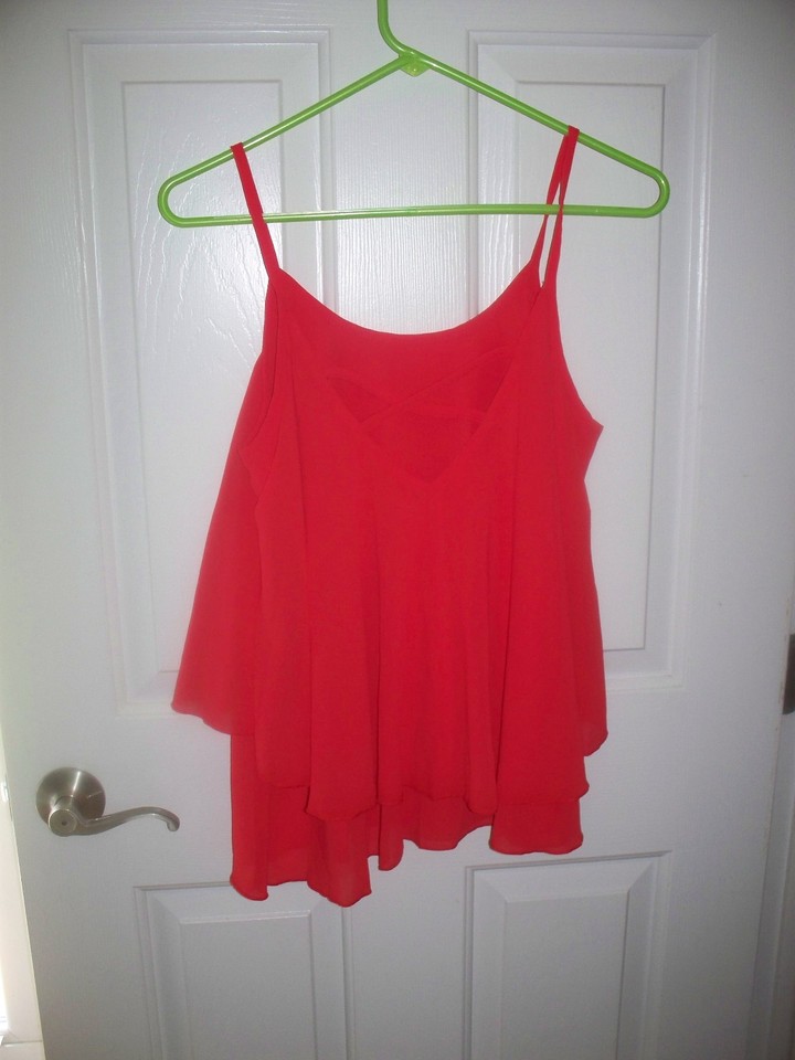 MAN HI SHANG LARGE RED ASIAN TOP | eBay