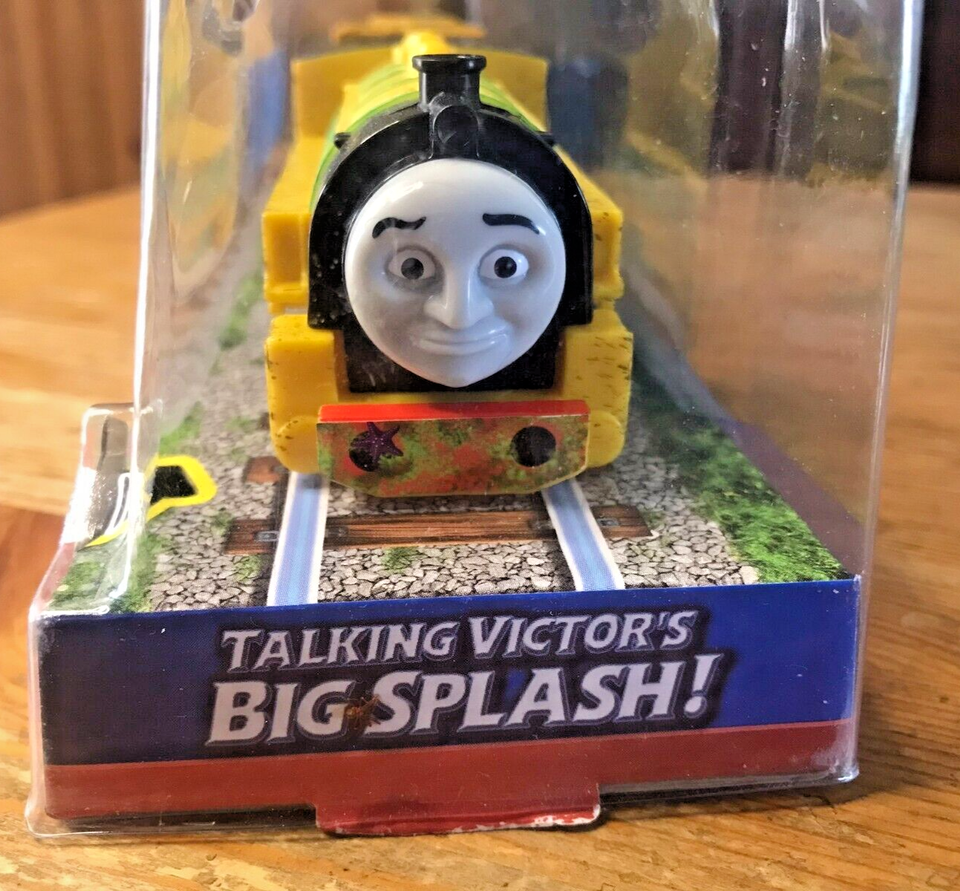 Thomas and Friends Talking Victor's Big Splash Trackmaster Engine Set ...