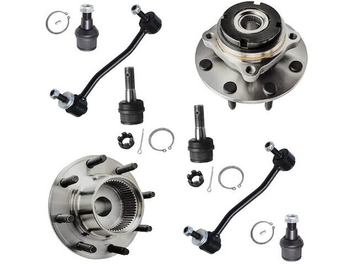Front Wheel Hub Ball Joint Sway Bar Link Kit For F350 Super Duty F250 ...