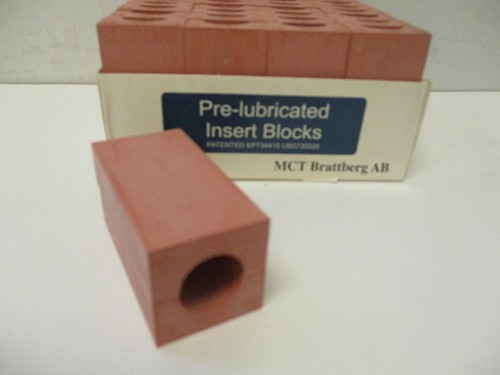MCT BRATTBERG INSERT BLOCK 30/18 LYCRON, CABLE 0.69-0.73 (32PC LOT ...