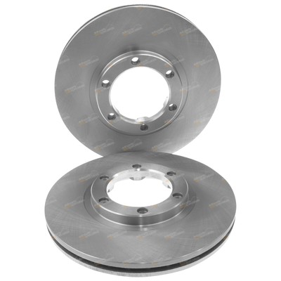 2 Front Disc Brake Rotors for Holden Jackaroo UBS17 UBS55 1988-1992 4X4 ...