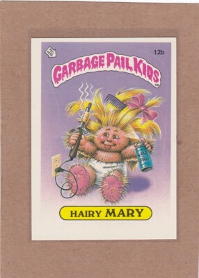 1985 TOPPS GARBAGE PAIL KIDS HAIRY MARY #12B MATTE NM *A22152 | eBay