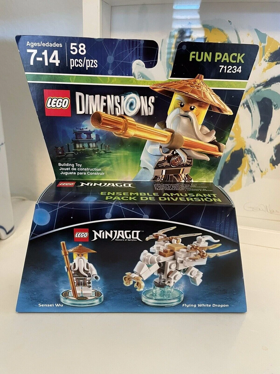 Ninjago Sensei Wu Fun Pack Lego Dimensions Unboxing, 60% OFF