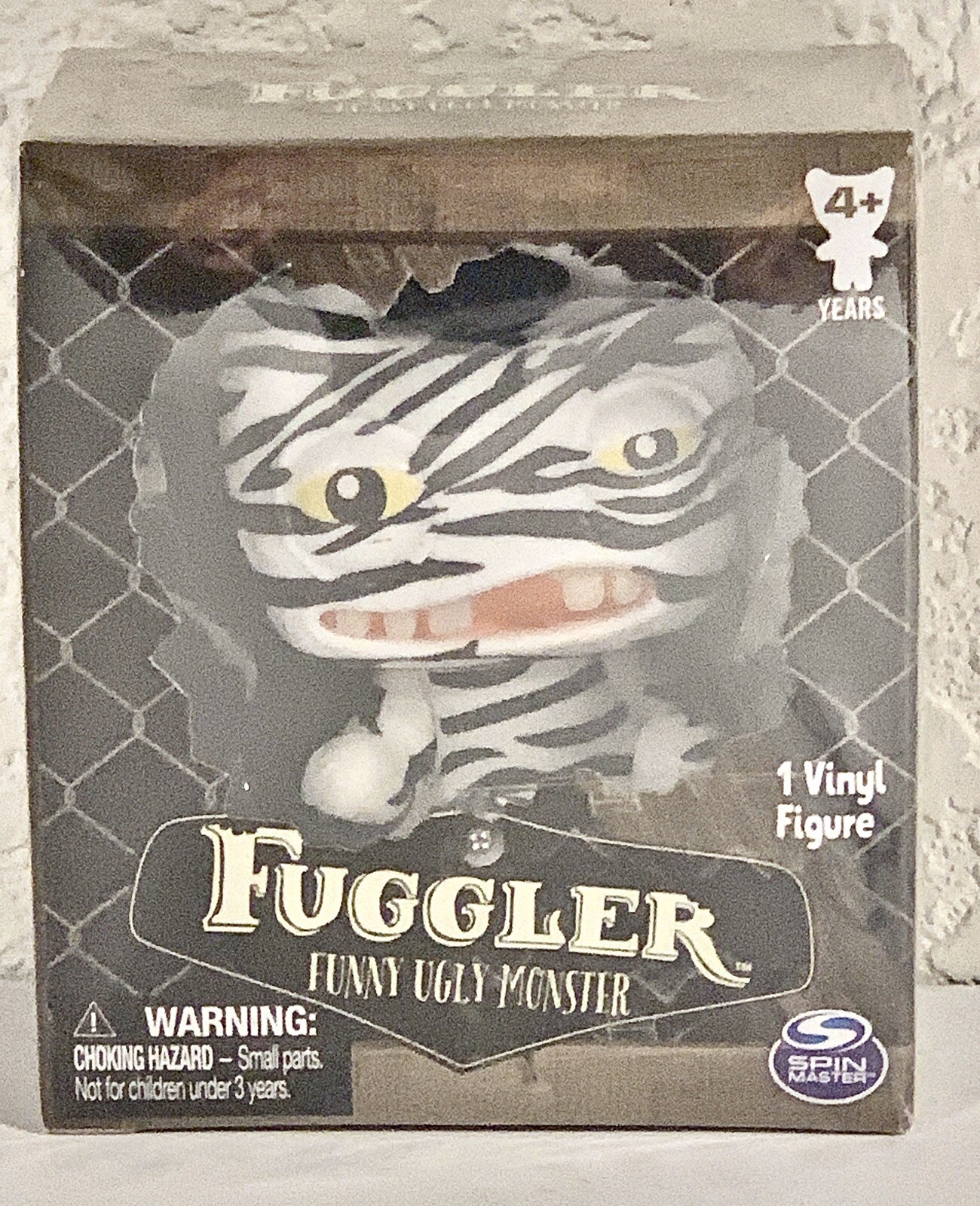 Fugglers *ZEBRA PRINT SIR HORNS* 3" Vinyl Figure Funny Ugly Monster ...