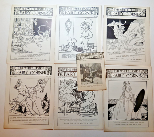 The White House Fairy Corner Juvenile Magazine 7 Issues 1936-1940 Good ...