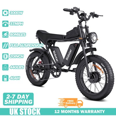 48V/52V High-speed Electric Bike Electric Dirt Bike 20'' 15Ah/20Ah/40Ah ...
