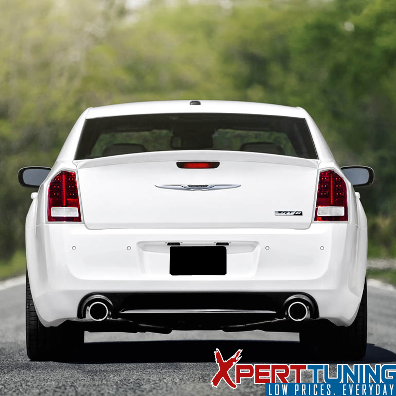 Fits 11-23 Chrysler 300 300C 300S Unpainted Trunk Spoiler Wing - ABS | eBay