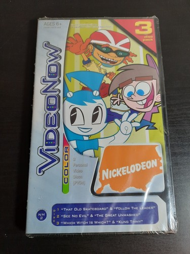 Video Now Color 3 Disc Rocket Power Teenage Robot Jimmy Neutron 2004 ...