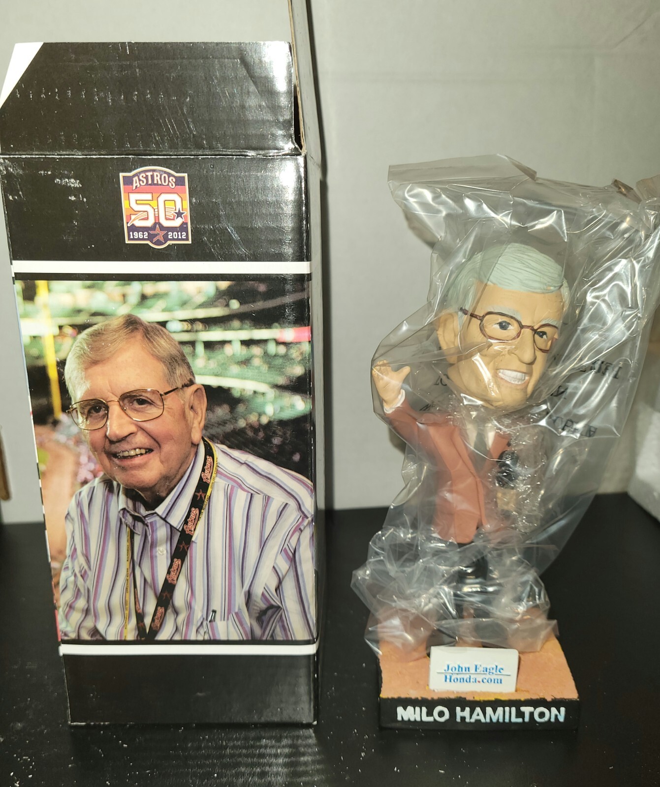Milo Hamilton Bobblehead SGA HOF Astros Holy Toledo Braves Pirates Hank ...
