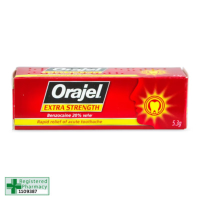 Orajel Extra Strength Toothache Dental Gel 5.3g 5060025370033 | eBay
