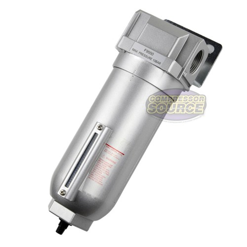 1" Inline Air Compressor In Line Water Moisture Filter Trap Separator ...