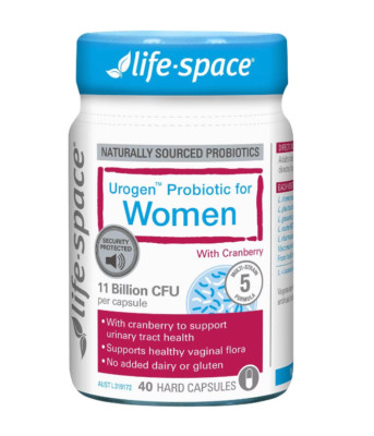 Life Space Urogen Probiotic with Cranberry For Women 40 Capsules | eBay ...