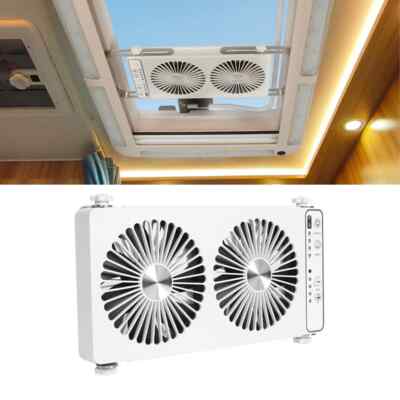 RV Camper Part USA Standard 12V Movable Portable Caravan Ventilation ...