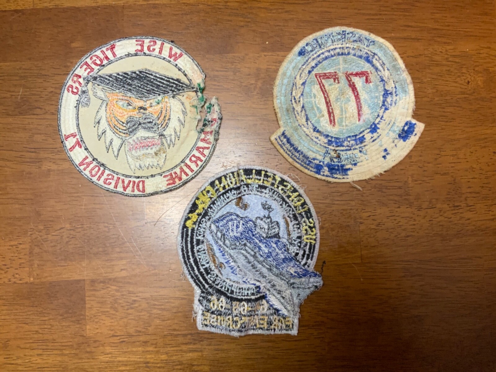 Navy Patches Task Force 77, Submarine Division 71 Wise Tigers, USS ...