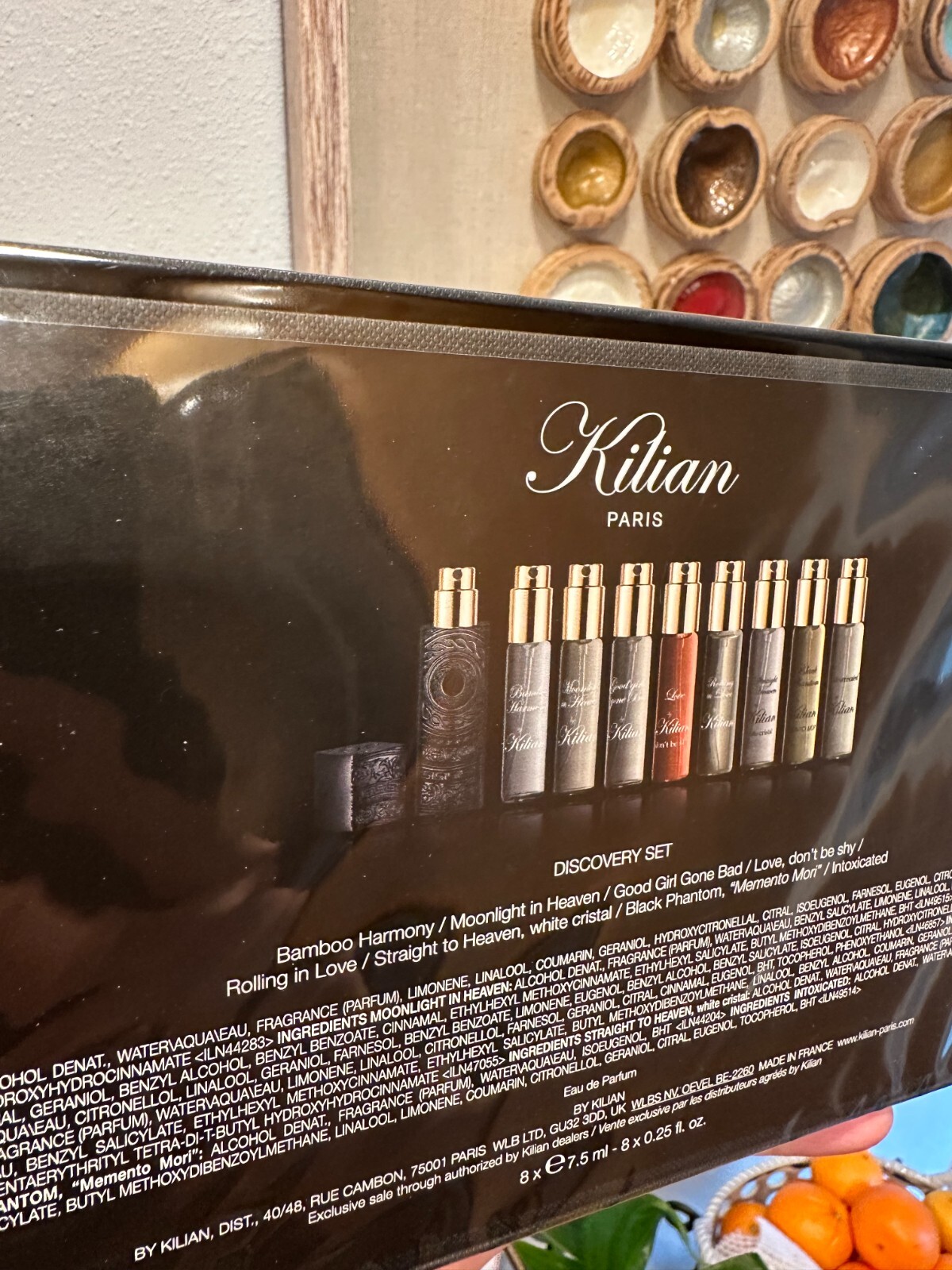 Kilian Discovery Set 8*7.5 mL Travel EDP Spray 1 Talisman Atomizer ...