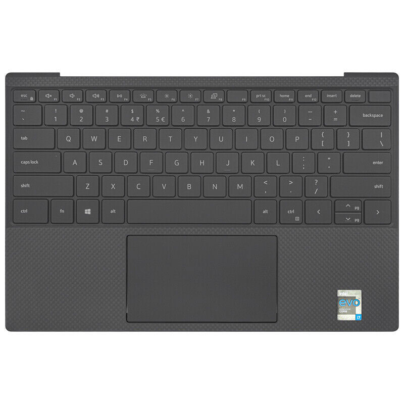 FOR DELL XPS 13 9300 9310 Laptop C Shell Cover Upper Palmrest Keyboard ...