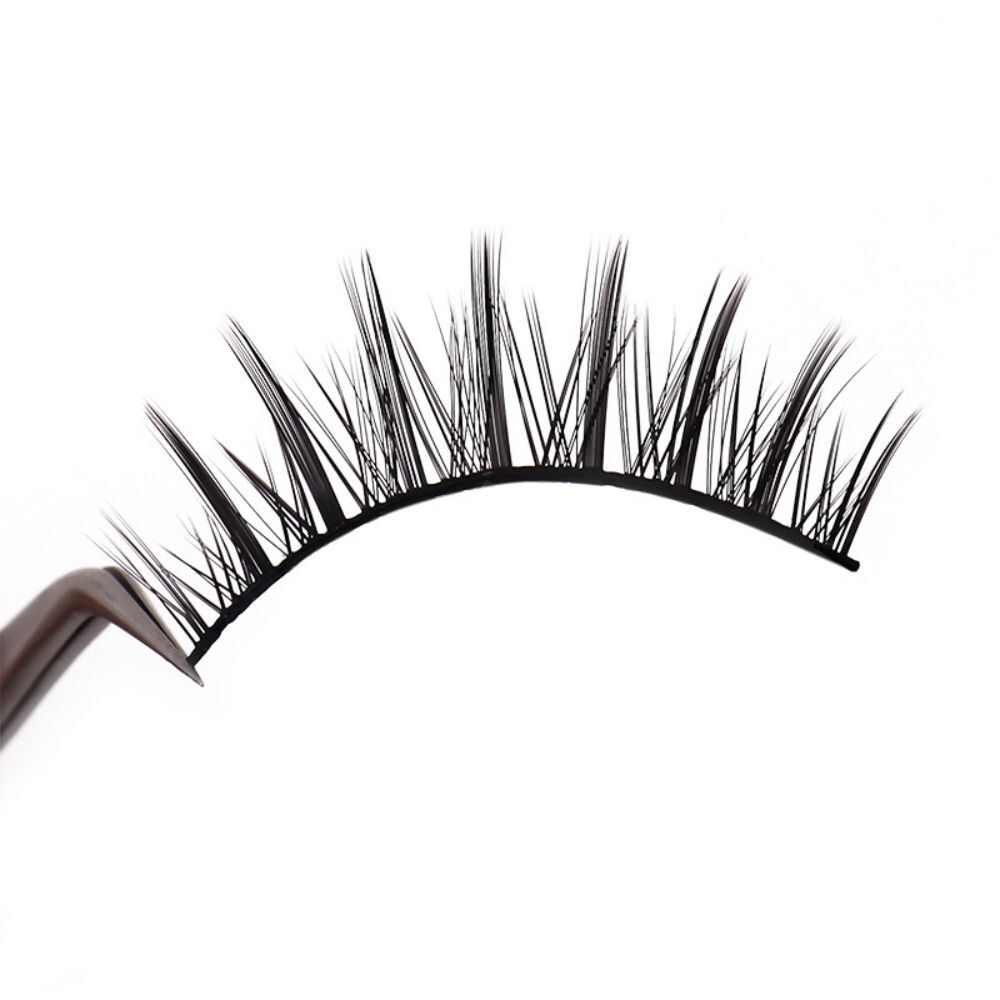 Fiber Thick Long Eye Lashes Eye Extension Fuffy Lashes Half False ...