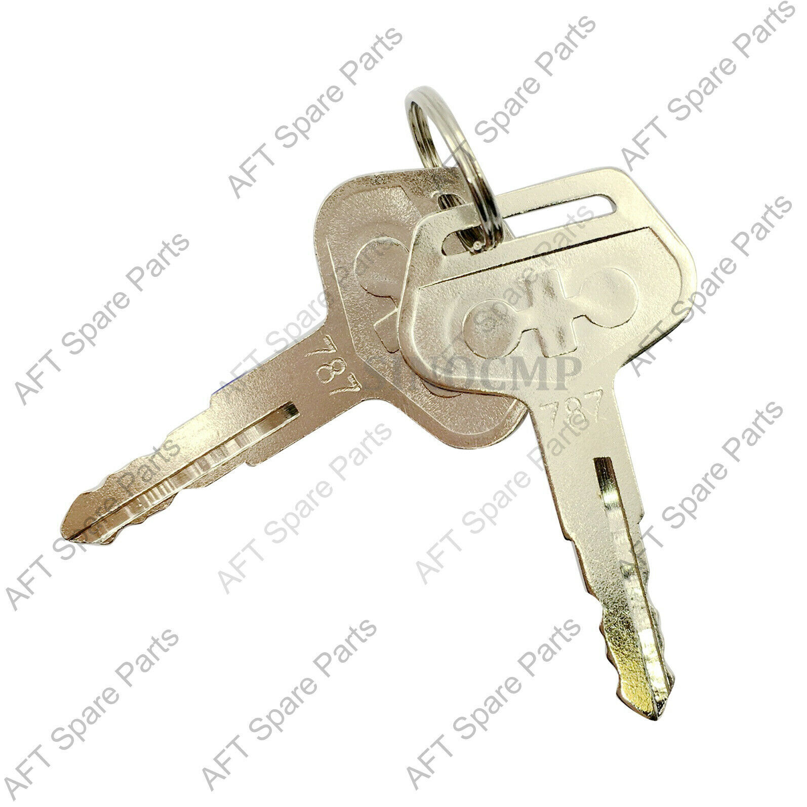 Aftermarket 2PCS #787 Key For Komatsu Excavator Heavy Equipment | eBay