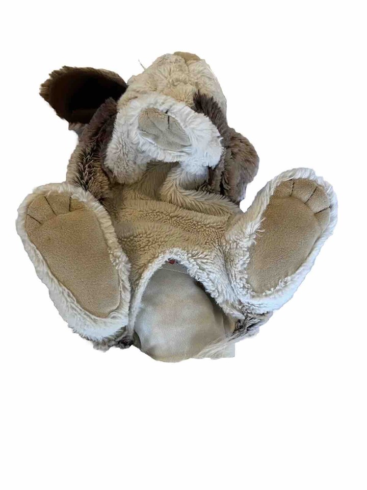 Folkmanis BABY LOP EAR BUNNY Realistic Brown Rabbit Hand Puppet Plush ...