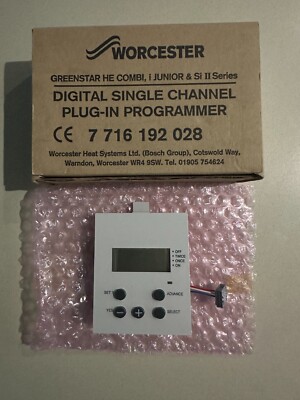 Worcester 7716192028 Digital Plug in Programmer (12 months Guarantee ...
