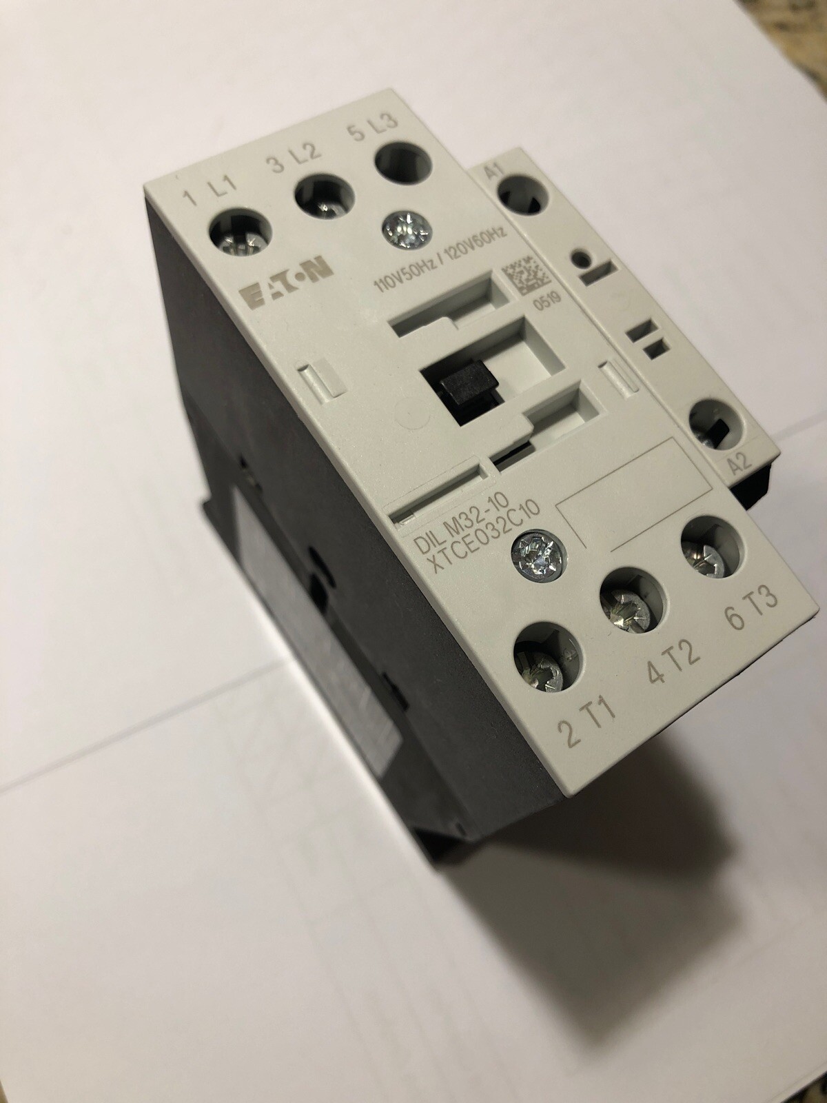 EATON XTCE032C10C 480VAC Non-Reversing IEC Magnetic Contactor 3P 32A | eBay