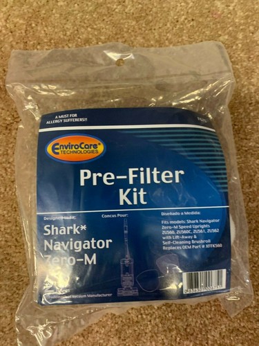 Pre Filter Shark Navigator Zero M Speed Upright ZU560 Lift Away self ...
