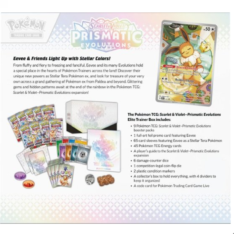 Pokemon 100-10013 Trading Card Game: Scarlet & Violet - Prismatic ...