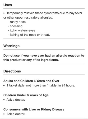 Kirkland Signature Non-Drowsy AllerClear Antihistamine 10 mg., 365 ...