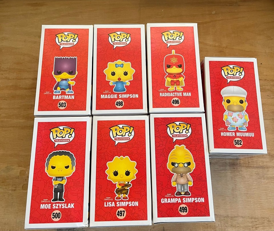 Simpson Funko Pop Set | eBay