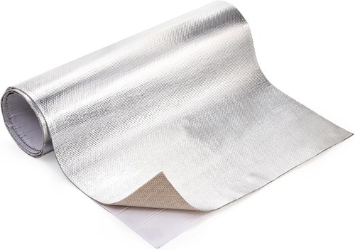 Aluminized Heat Shield Mat 20'' × 40'' Fiberglass Thermal Insulation ...