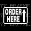 ORDER HERE SIGN DECAL BUSINESS VINYL STICKER RETAIL RESTAURANT CUSTOMER ...