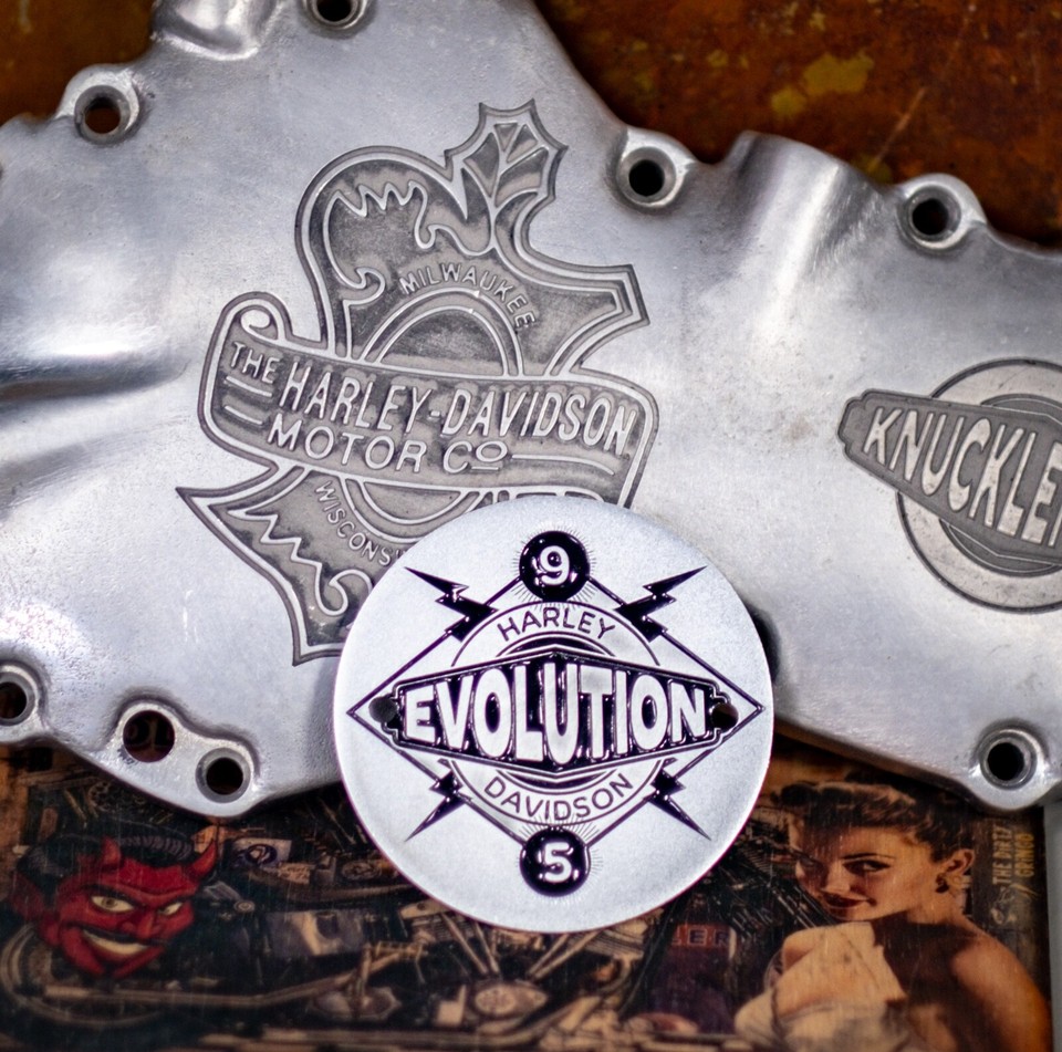Sexy Aluminum 1995 Evo Evolution Point Timing Timer Cover fits Harley ...