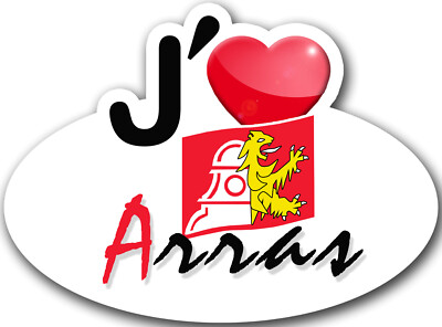 j'aime Arras - Sticker/autocollant | eBay