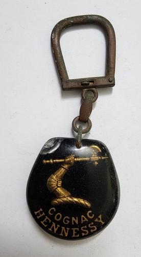 HENNESSY COGNAC KEYCHAIN VTG OLD PLASTIC ERA | eBay