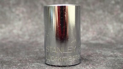 86-466 STANLEY WORKMASTER 1/2" Dr x 11/16" Standard Hand Socket (BN127 ...