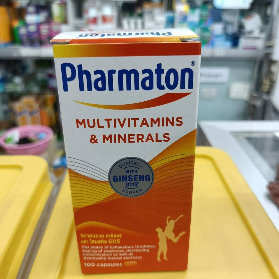 Pharmaton Ginseng G115 Mineral Ginseng Extract Multivitamin 100 caps | eBay