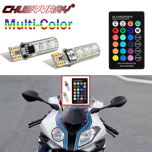 For Kawasaki zx-14r zx14r 1400 LED Headlight Pilot Park Lights T10 194 ...