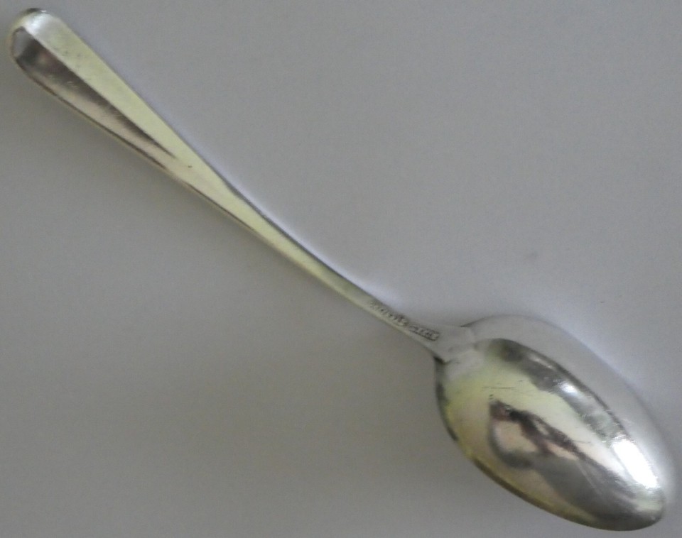 BIRKS CANADIAN ARTS & CRAFTS STERLING SILVER DEMITASSE SPOON SAXON 1914 ...