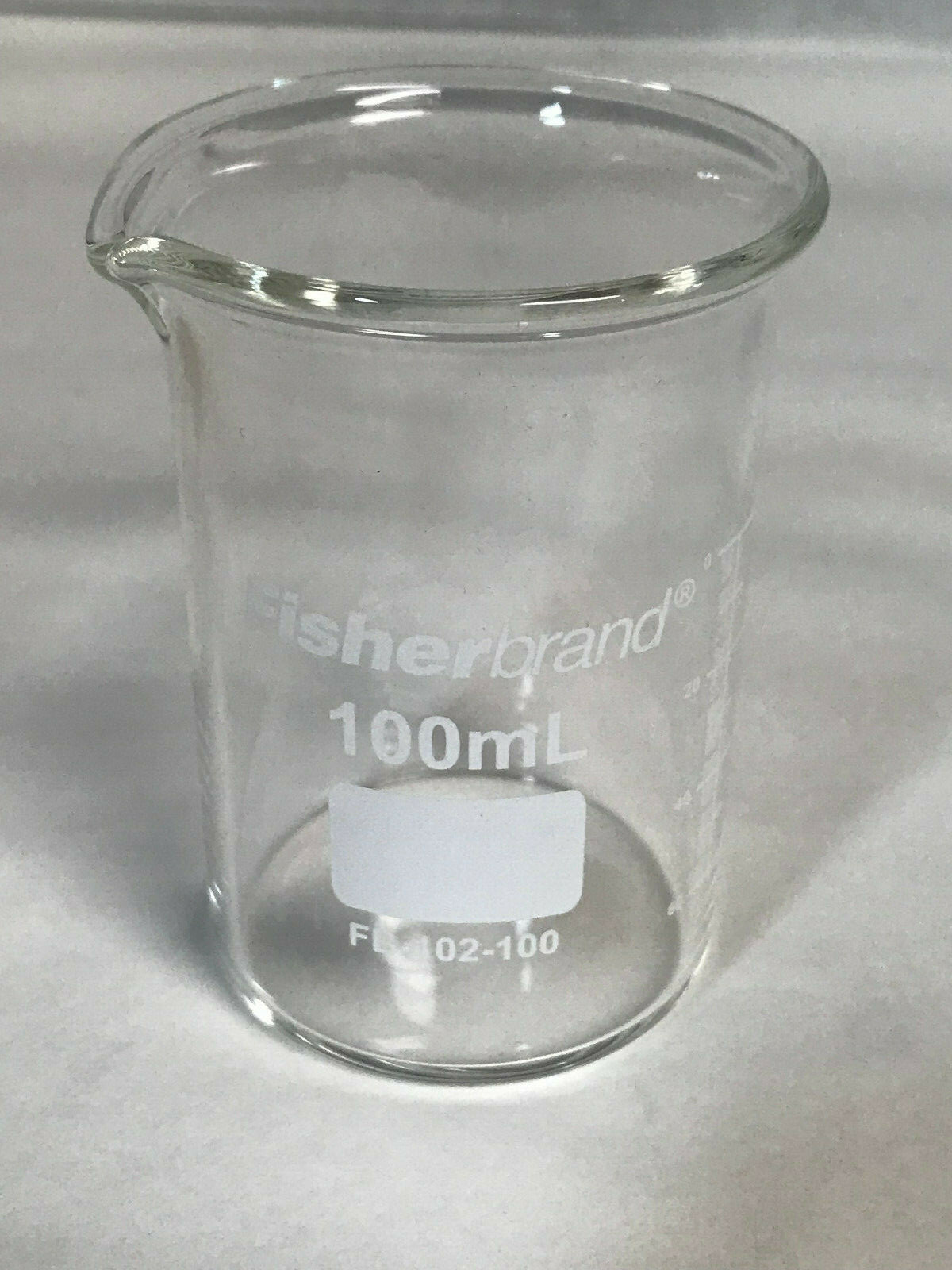 Fisherbrand 100ml Low Form Griffin Beaker Case of 12 for sale online | eBay