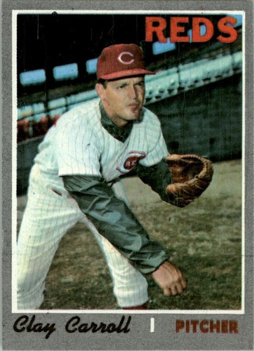 1970 Topps #133 Clay Carroll - GOOD | eBay